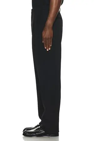 Saint Laurent Wool Trousers - Noir