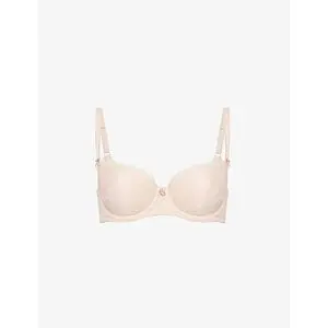 AUBADE Rosessence Stretch-lace Half-cup Bra - Nude D Ete