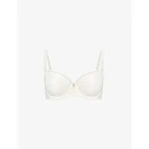 AUBADE Rosessence Stretch-lace Half-cup Bra - Opale