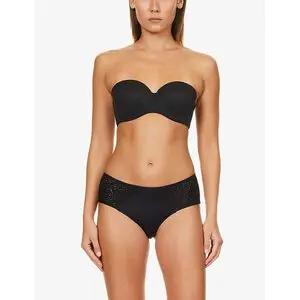 Chantelle Norah Smooth Strapless T-shirt Bra - Black