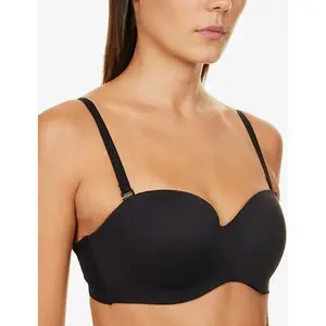 Chantelle Norah Smooth Strapless T-shirt Bra - Black