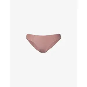 SLOGGI Zero Feel 2.0 Stretch-jersey Tanga Briefs S Cacao
