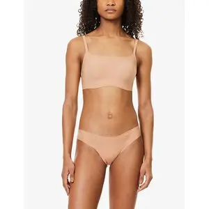 SLOGGI Zero Feel 2.0 Stretch-jersey Tanga Briefs - Nostalgic Brown