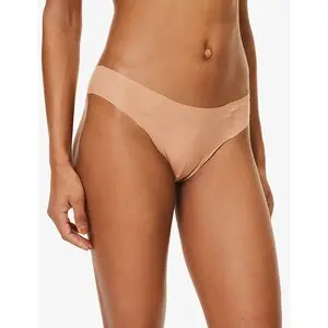 SLOGGI Zero Feel 2.0 Stretch-jersey Tanga Briefs - Nostalgic Brown