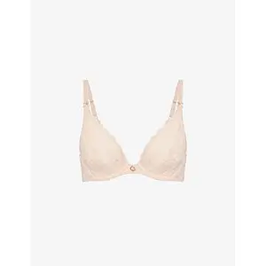 AUBADE Rosessence Underwired Stretch-lace Bra - Nude D Ete