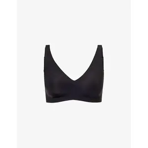 SLOGGI Zero Feel 2.0 Stretch-woven Bralette - Black