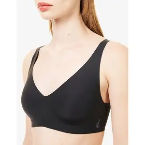 SLOGGI Zero Feel 2.0 Stretch-woven Bralette - Black