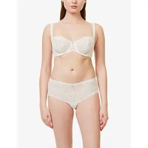 AUBADE Rosessence Mid-rise Stretch-lace Briefs