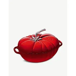 STAUB Tomato Cast Iron Casserole Dish 25cm