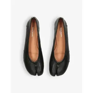 MAISON MARGIELA Tabi Split-toe Leather Ballet Flats