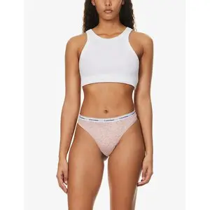 Calvin Klein Modern Branded Stretch-lace Thong