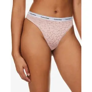 Calvin Klein Modern Branded Stretch-lace Thong