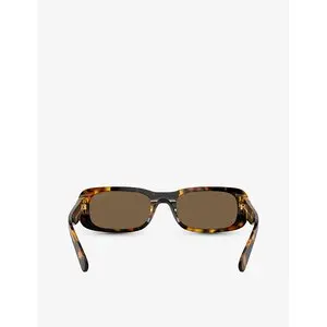 Miu Miu Mu 08zs Rectangle Sunglasses