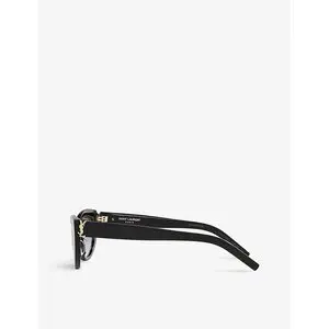 Saint Laurent Slm115 Oval-frame Sunglasses