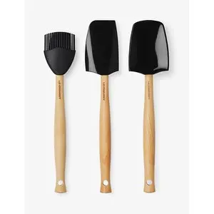 LE CREUSET Craft 3-piece Silicone Utensil Set - Black