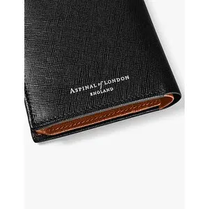 ASPINAL OF LONDON Billfold Logo-embellished Leather Wallet