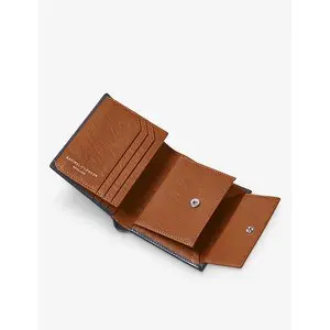ASPINAL OF LONDON Billfold Logo-embellished Leather Wallet