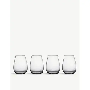 MARQUIS Moments Stemless Wine Glasses Set Of Four - One-color