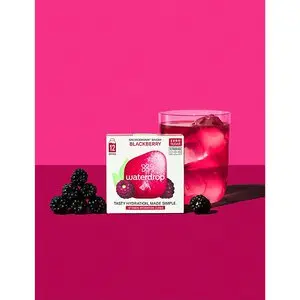 WATERDROP Blackberry Peach Iced Tea Microdrink Droplets 12 X 6g