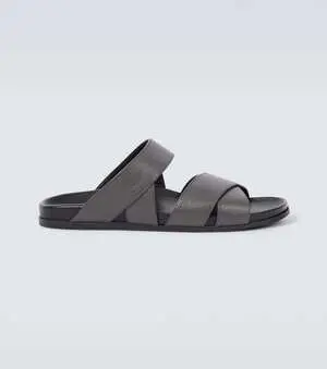 Manolo Blahnik Inezmu Leather Sandals