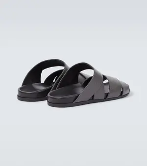 Manolo Blahnik Inezmu Leather Sandals