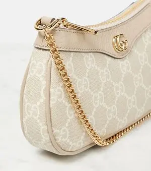 Gucci Ophidia Mini Shoulder Bag - Beige