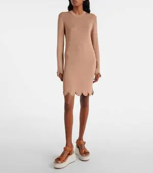 Chloé Nama 80 Wedge Sandals