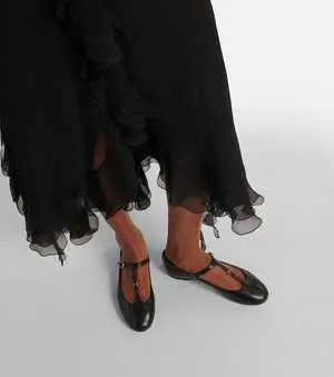 Chloé Marcie Leather Flats