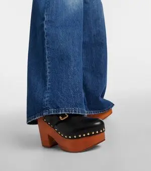 Chloé High-rise Wide-leg Jeans - Blue