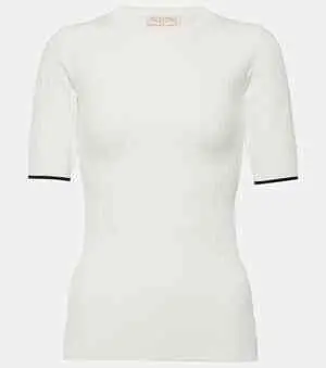 Valentino Garavani Collared T-shirts For Women
