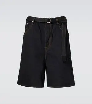 Sacai Denim Shorts For Men