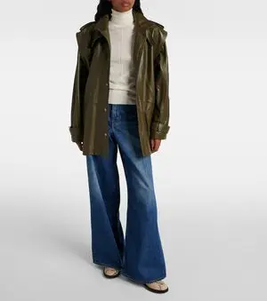 Chloé Marcie Leather Loafers