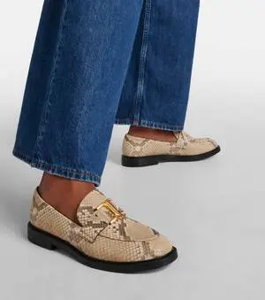 Chloé Marcie Leather Loafers