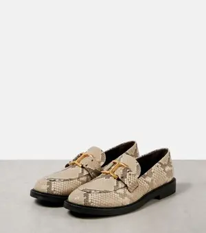 Chloé Marcie Leather Loafers