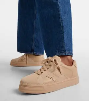Chloé Lauren Leather Sneakers