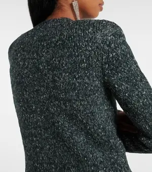 Isabel Marant Kalogb Off-shoulder Sweater