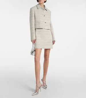 Valentino Garavani Mossi Cotton-blend Jacket