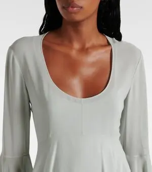 Chloé Silk Chiffon Mini Dress