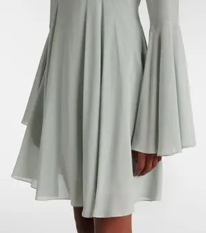 Chloé Silk Chiffon Mini Dress