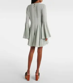 Chloé Silk Chiffon Mini Dress