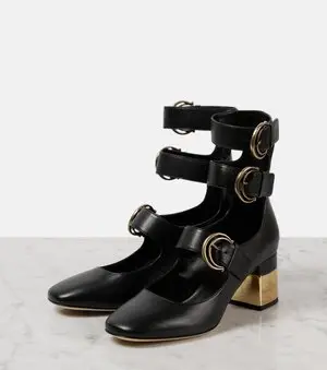 Chloé Alizè Leather Pumps
