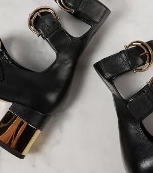 Chloé Alizè Leather Pumps