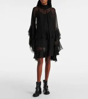 Chloé Coddington Leather Ankle Boots - Black