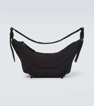LEMAIRE Soft Game Small Canvas Shoulder Bag - Black