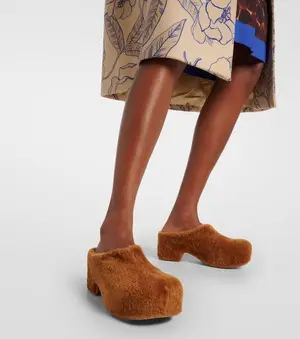 Dries Van Noten Platform Clogs