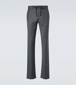 Canali Wool Straight Pants