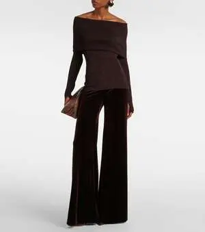 Galvan Corte Off-shoulder Top