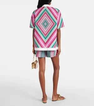 Valentino Garavani Printed Cotton Poplin Shirt