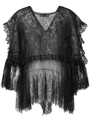 Chloé Ruffled Lace Shirt