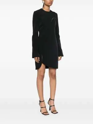 GENNY 3d Detailed Bodycon Mini Dress